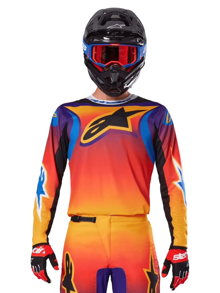 ALPINESTARS MX JERSEY FLUID WURX MULTICOLOR 25 - Moto-oprema